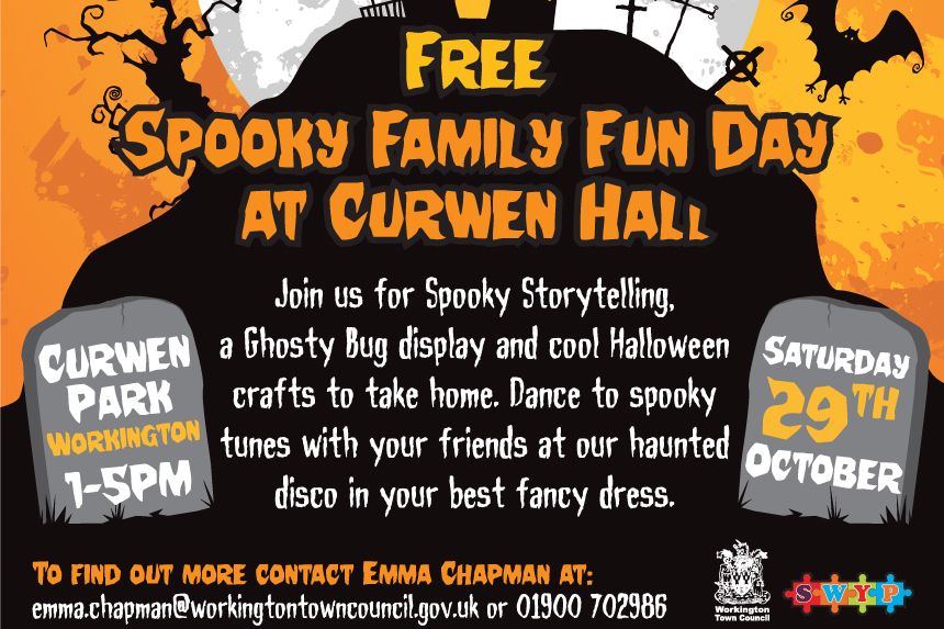 Cumbria Guide | FREE Spooky Fun Day at Curwen Hall | Cumbria Guide