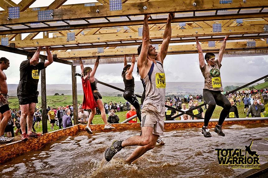 Cumbria Guide | Waterfall obstacle Set For Total Warrior Event ...