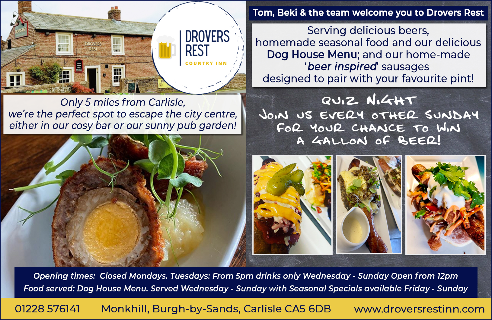 Cumbria Guide | The Drovers’ Rest Beer and Sausage Festival Returns ...