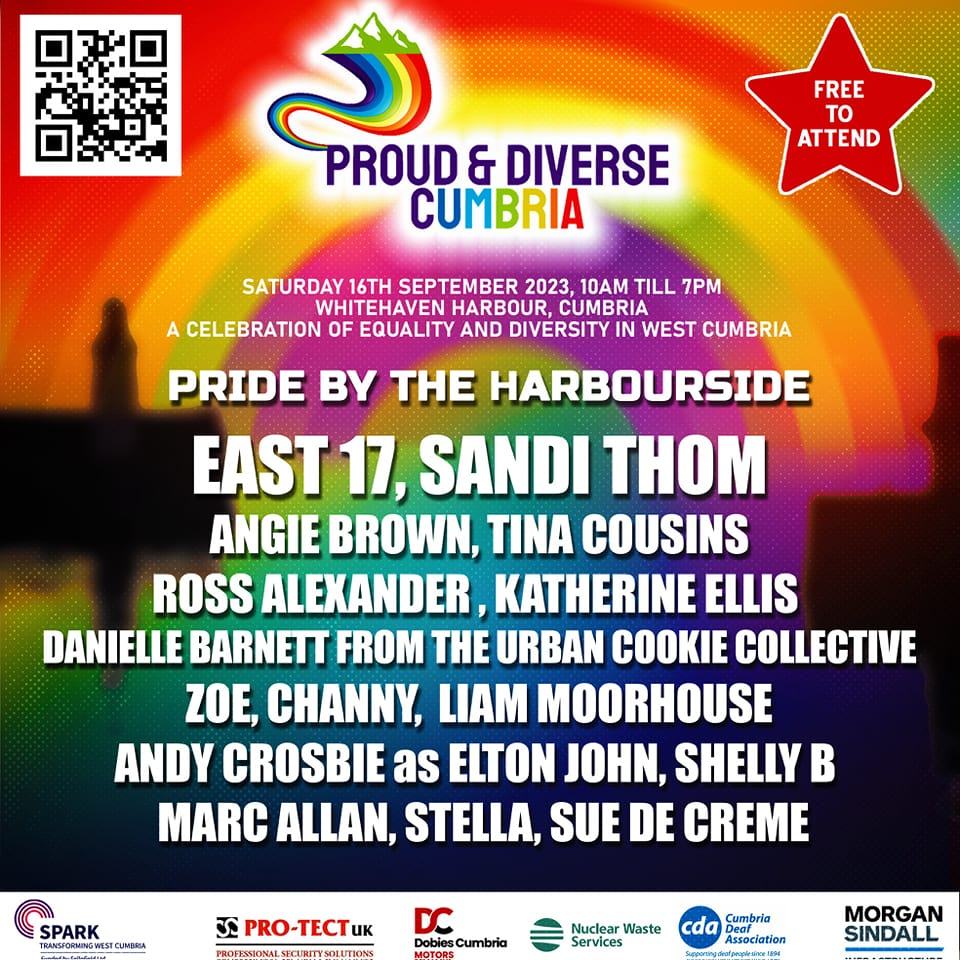 Cumbria Guide | Pride by the Harbourside | Cumbria Guide
