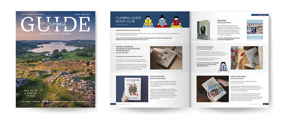 Cumbria Guide | Cumbria Guide Book Club: March/April 2024 | Cumbria Guide