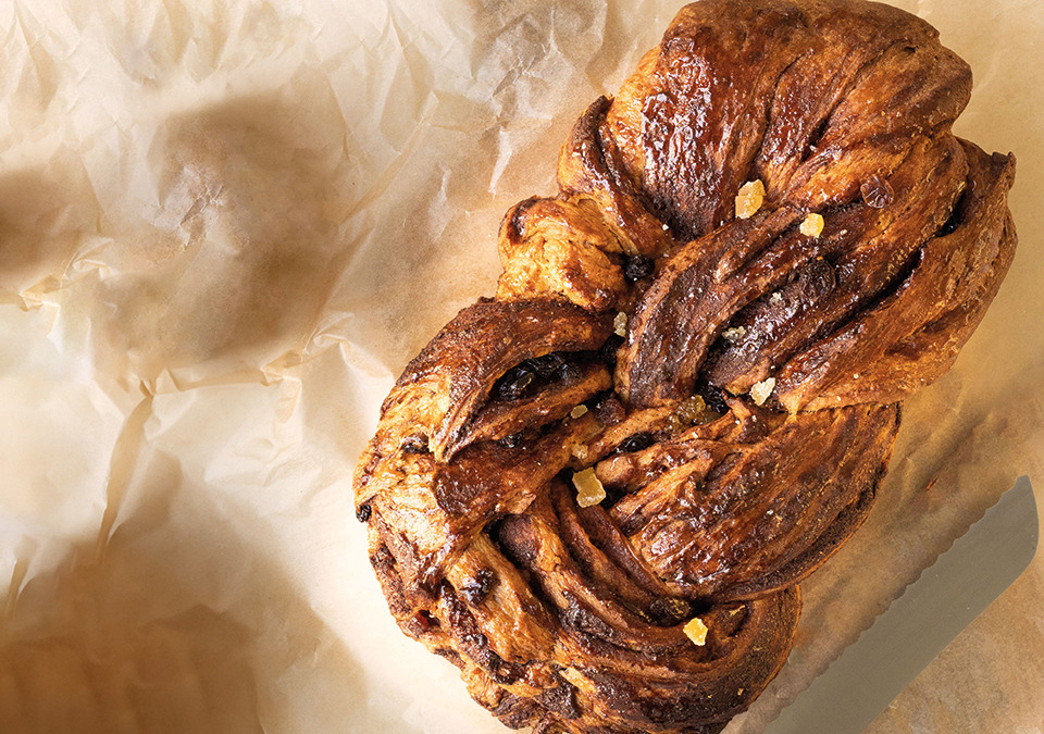 Cumbria Guide | RECIPE: Ginger Hot Cross Babka | Cumbria Guide
