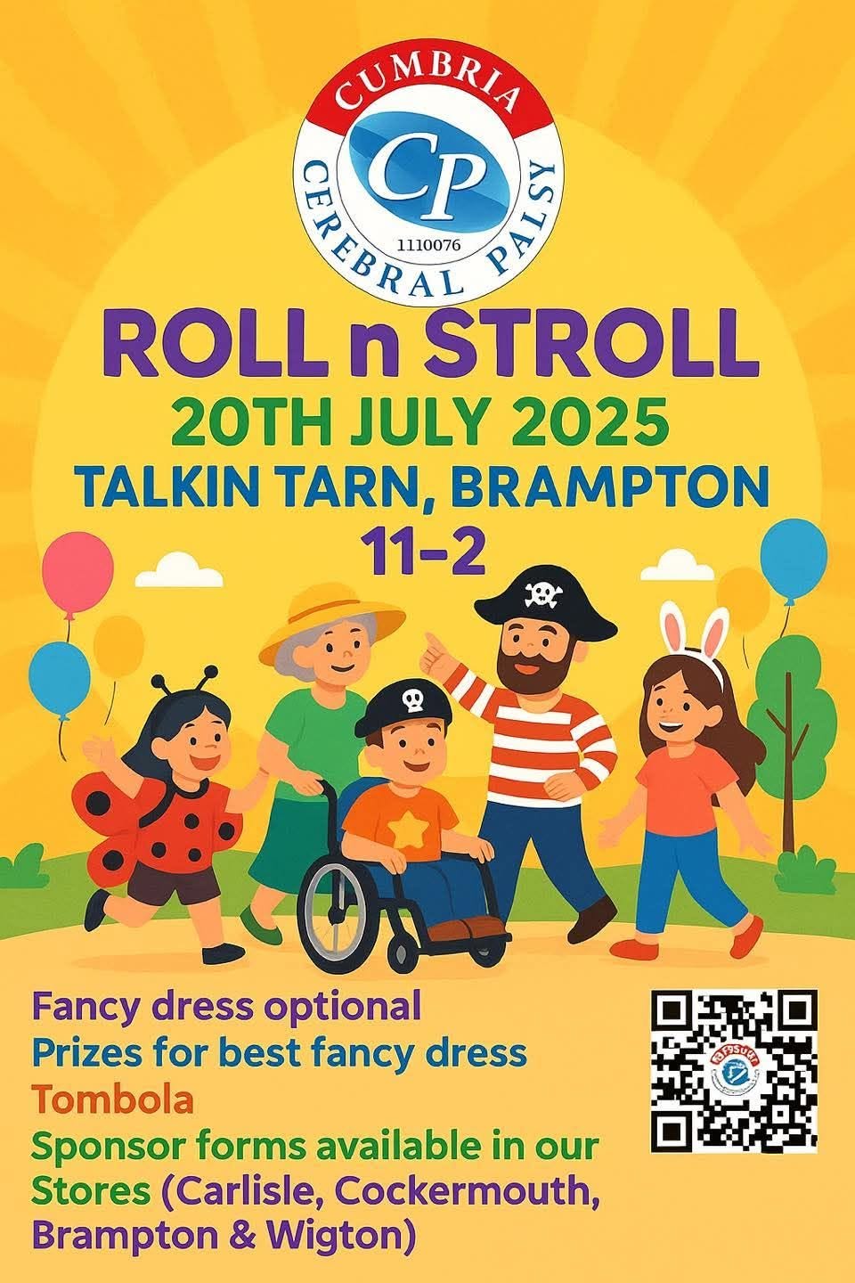 Cumbria Guide | Roll 'n' Stroll Inclusive Sponsored Walk for Charity ...