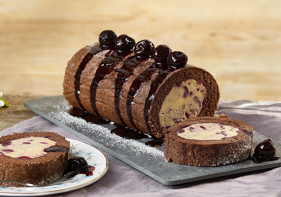 Cumbria Guide | RECIPE: Black Forest Arctic Roll - festive, decadent ...