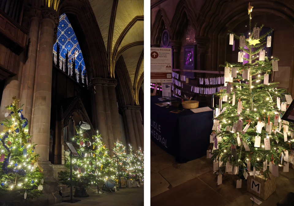 Cumbria Guide | Carlisle Cathedral launched their Christmas Tree ...
