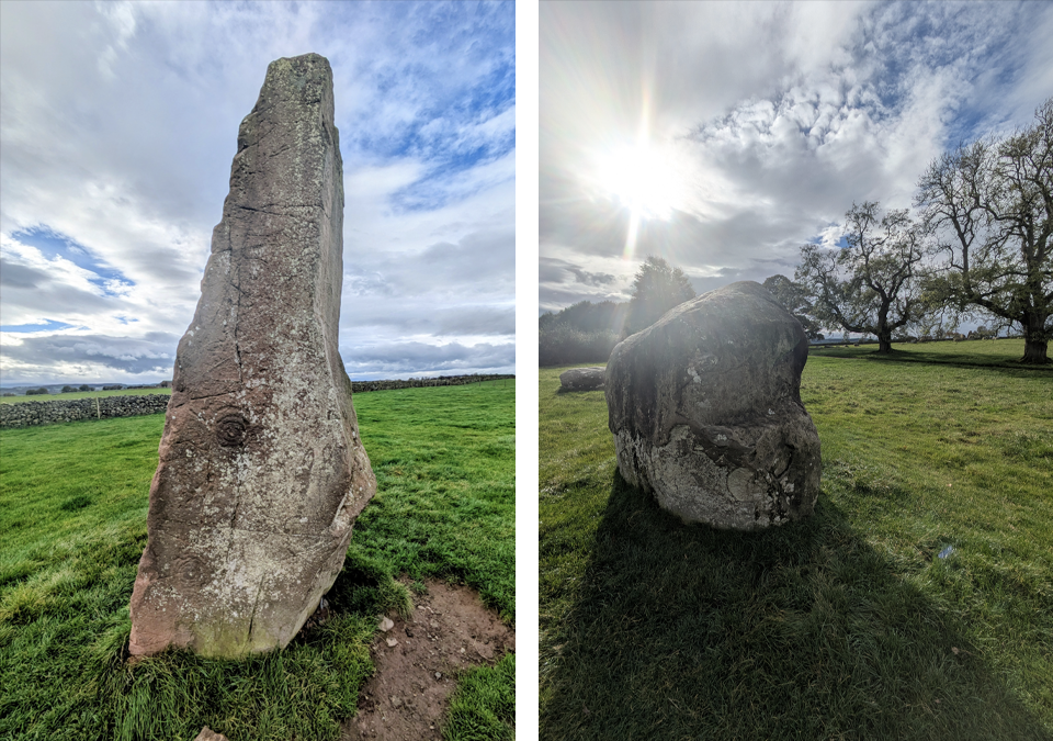 Cumbria Guide | LONG MEG AND HER DAUGHTERS: A stone circle surrounded ...
